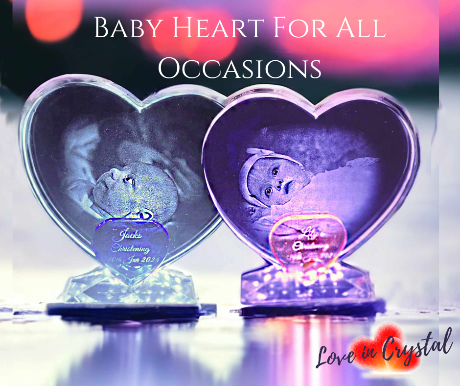 Baby Heart For All Occasions – Love in Crystal