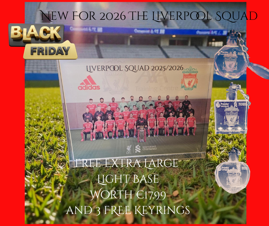 New Coloured Crystal Liverpool Team for 2026 – Love in Crystal